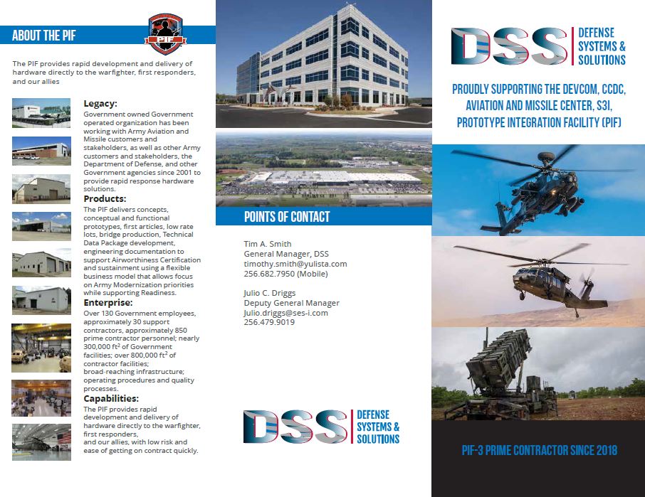 Capabilities – DSS